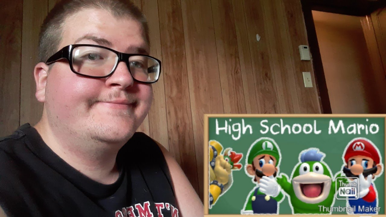 "Highs School Memories" B-Dawg Reacts to SMG4: High School Mario - YouTube