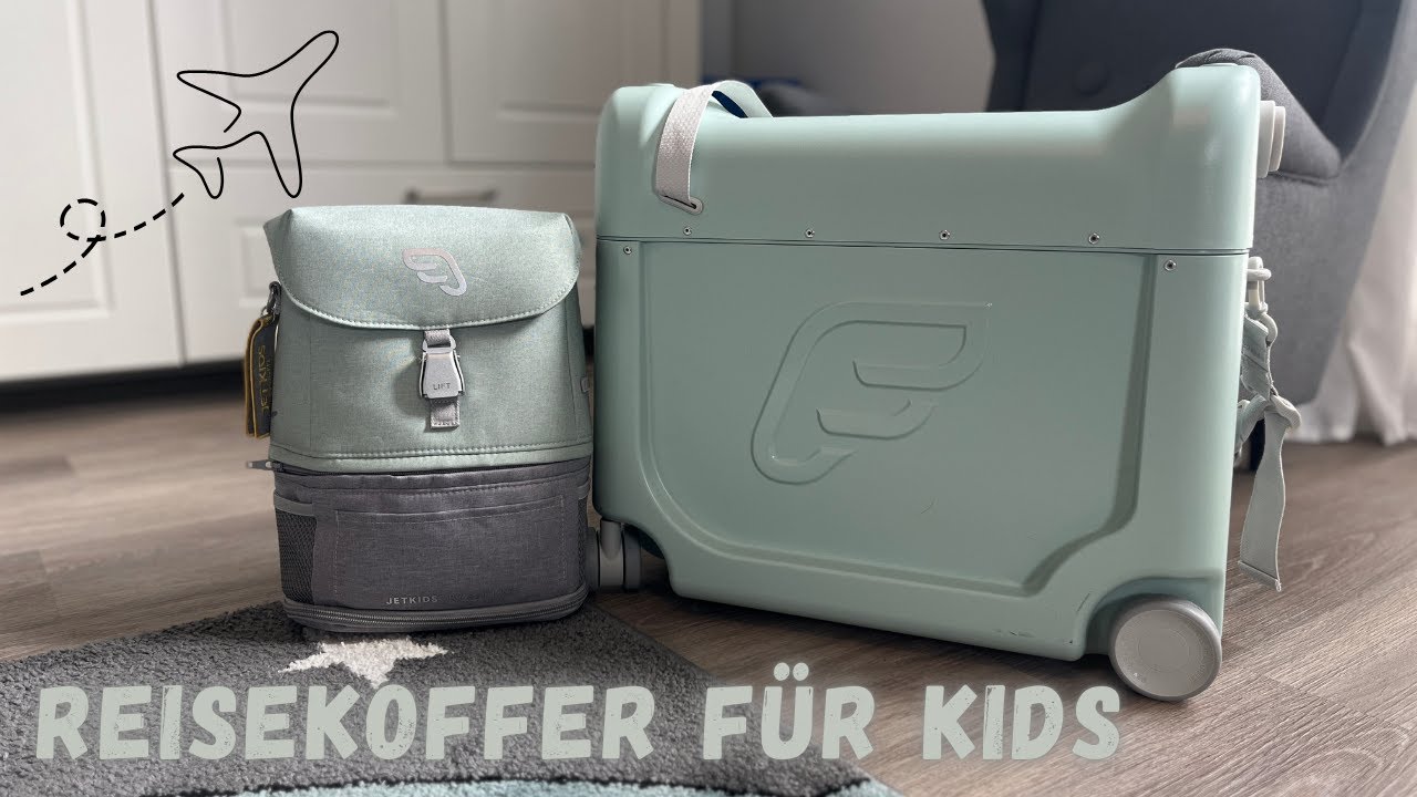 Der ultimative Reisekoffer für Kinder I Stokke Jetkids Koffer I Test ...