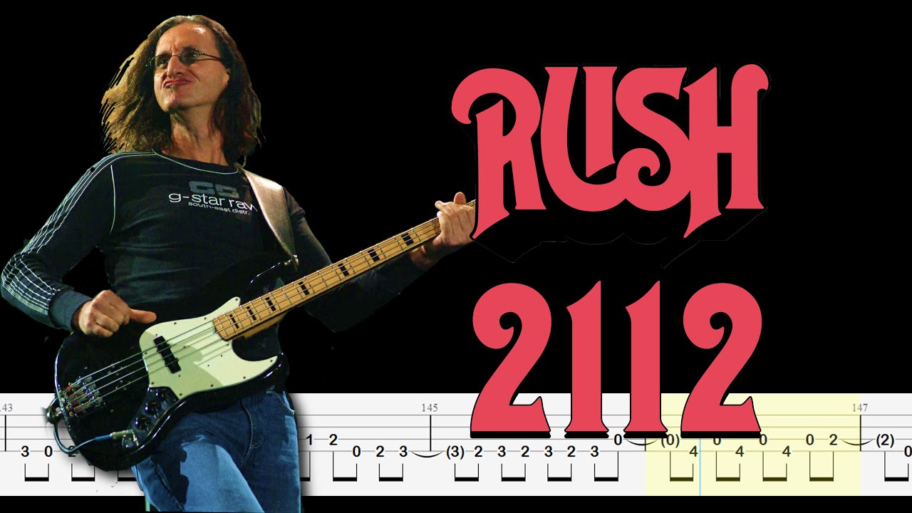 Rush - 2112 (Bass Tabs + Notation) By ‎@ChamisBass #chamisbass # ...