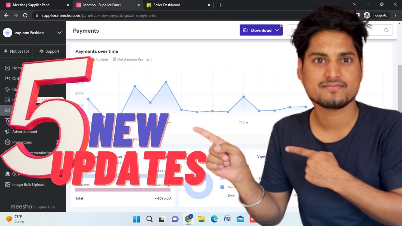 Meesho new updates and features for suppliers are helpful? - YouTube