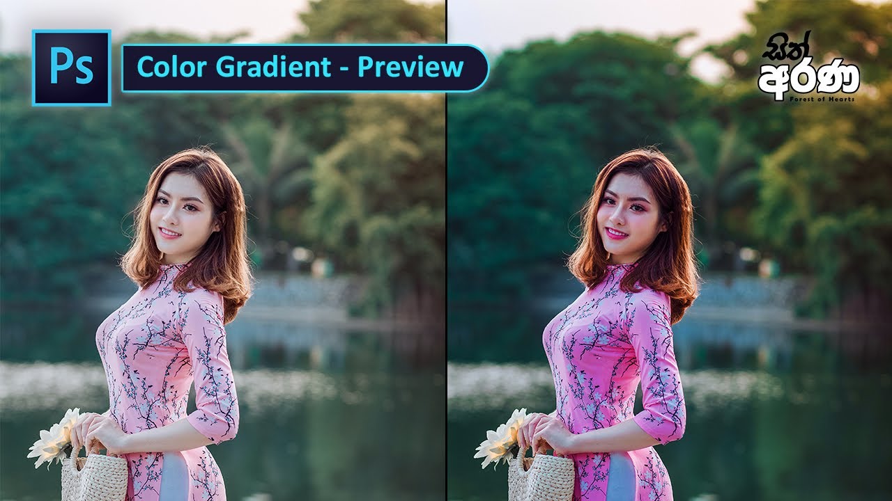 Color Gradient | Photoshop Tutorial (Preview) - YouTube