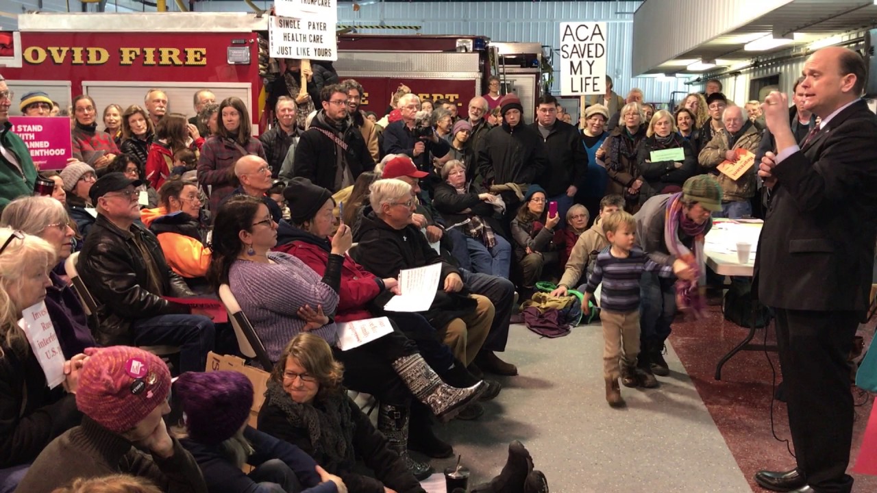 Tom Reed motivates pro-wall stance - YouTube