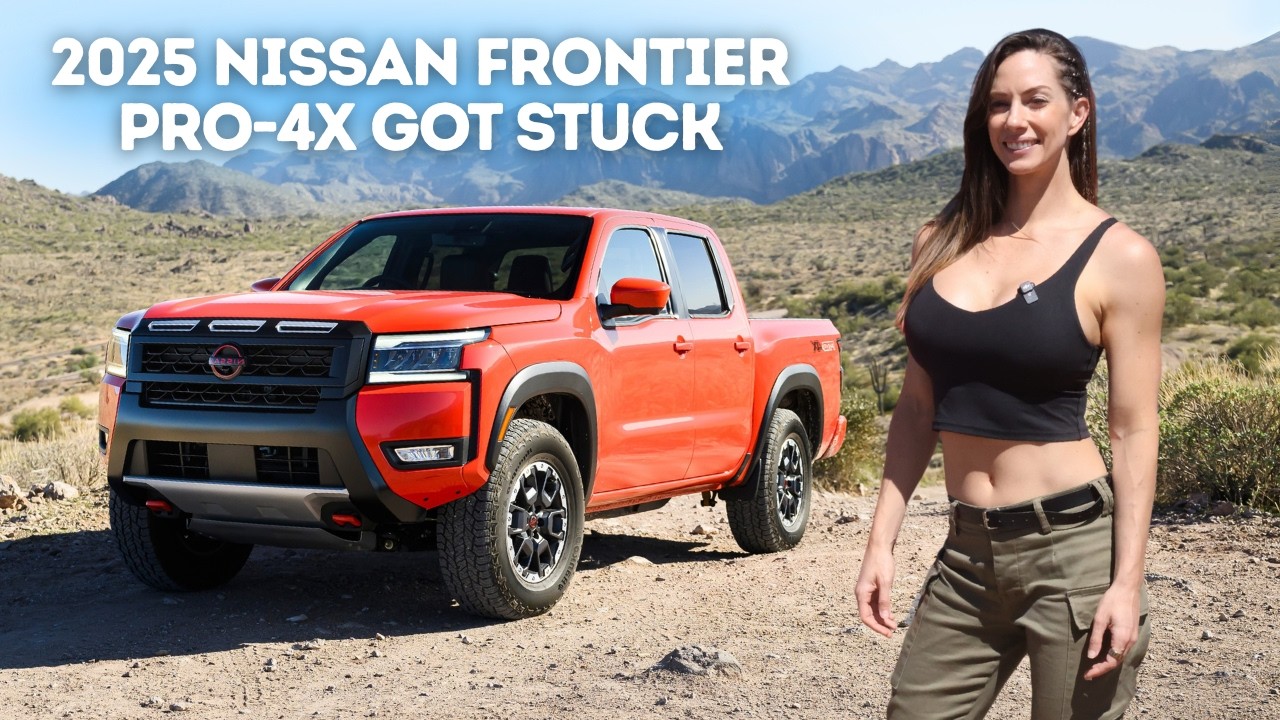 Off-Roading in the NEW 2025 Nissan Frontier PRO-4X - YouTube