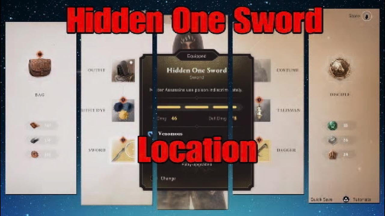 Assassin's Creed Mirage: The Hidden One Sword and Dagger Location ...