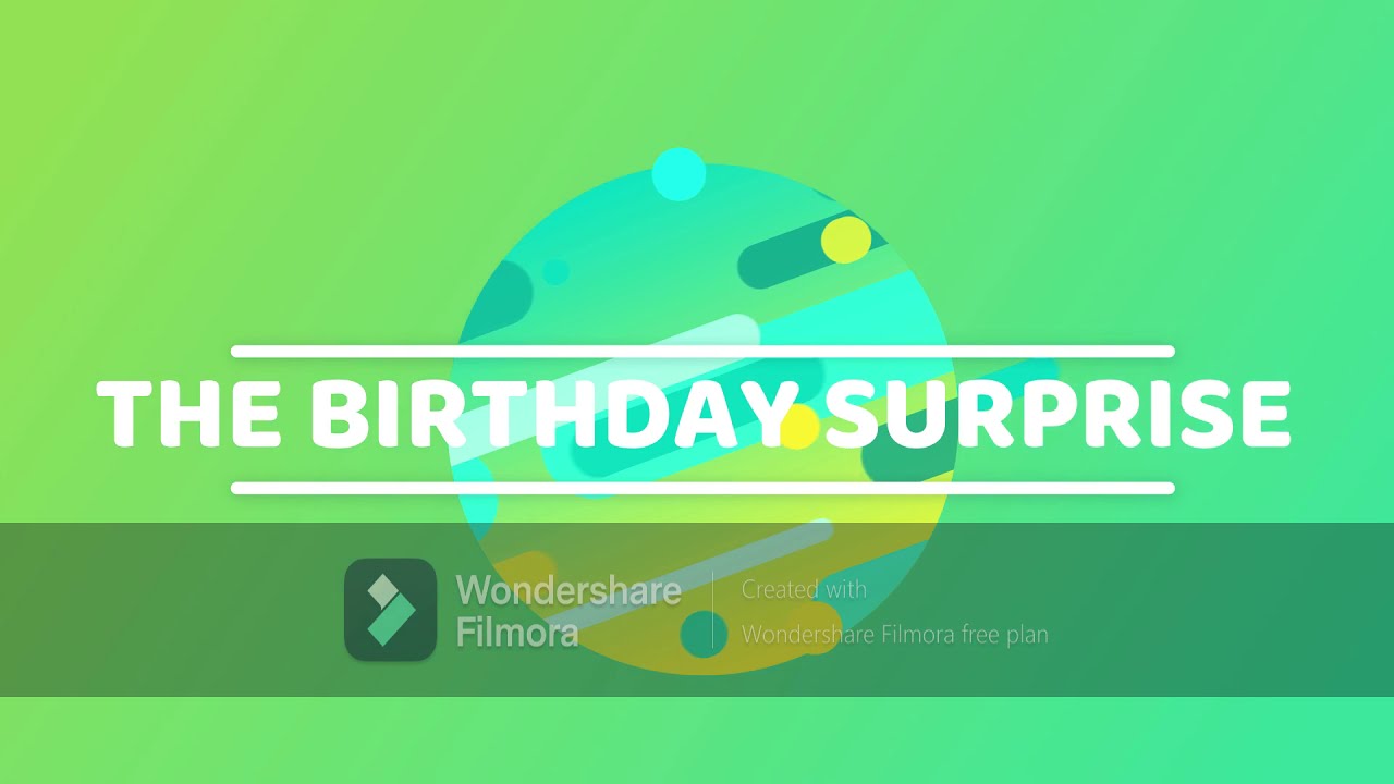 The Birthday surprise || Short story for kids || - YouTube