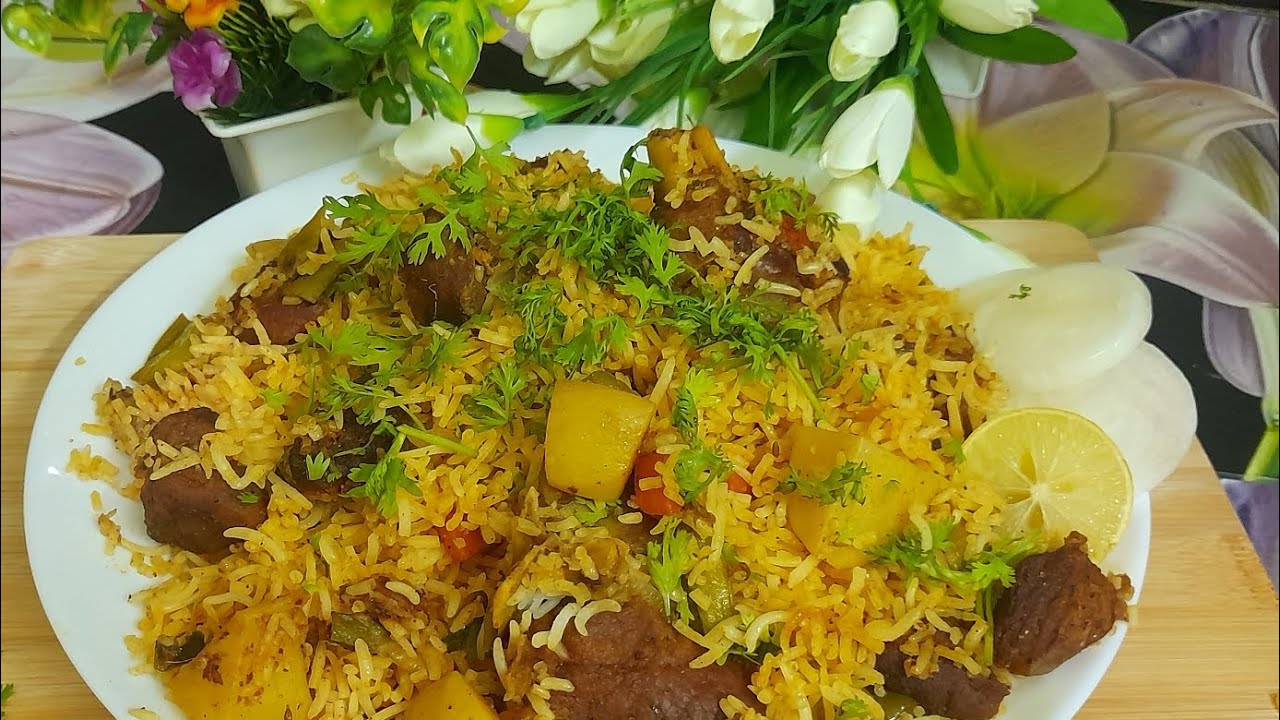 #@Mutton Fried Rice||#@Sameen's Tasty Bites Kitchen👩‍🍳||Very tasty ...