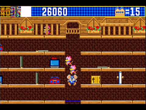 Mappy Arrangement Longplay Gameplay Walkthrough - YouTube