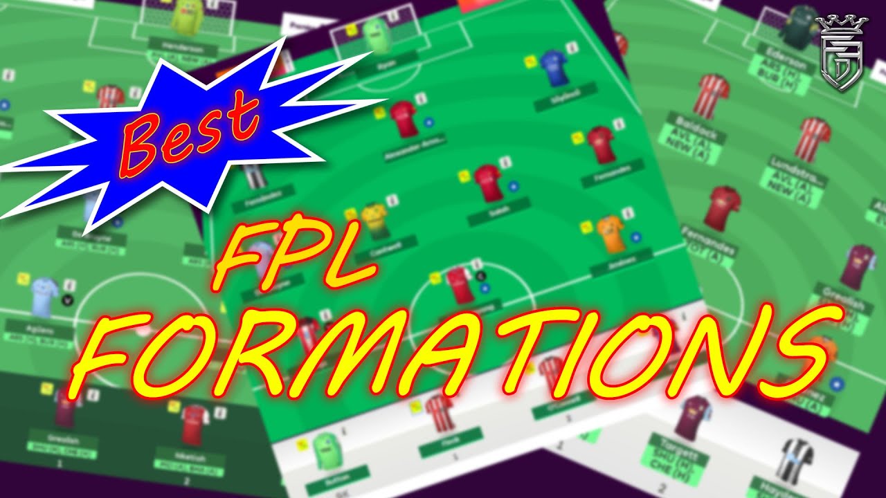 BEST FPL FORMATIONS | FPL - YouTube