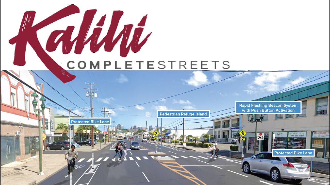 Kalihi Complete Streets Final Community Meeting - YouTube