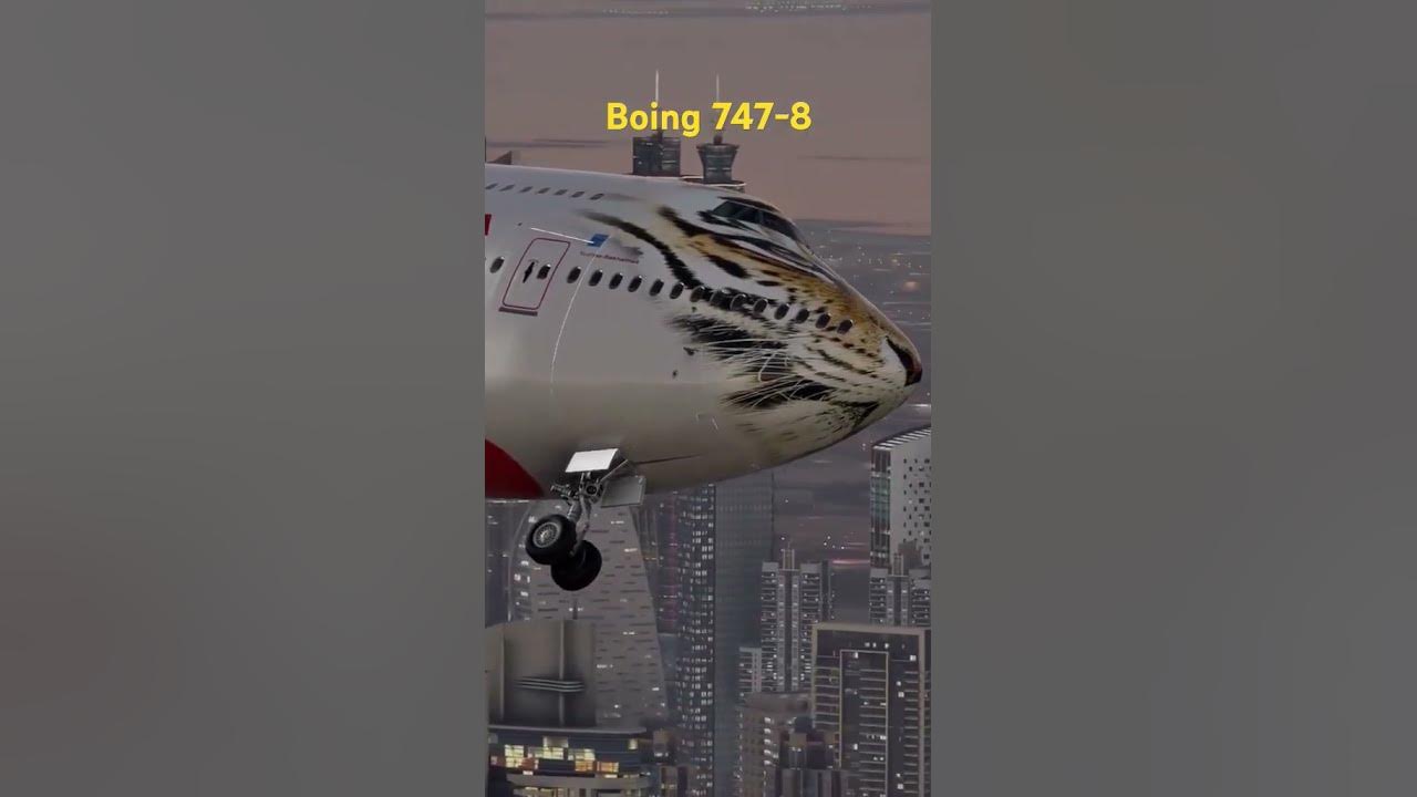 Boing 747-8 - YouTube