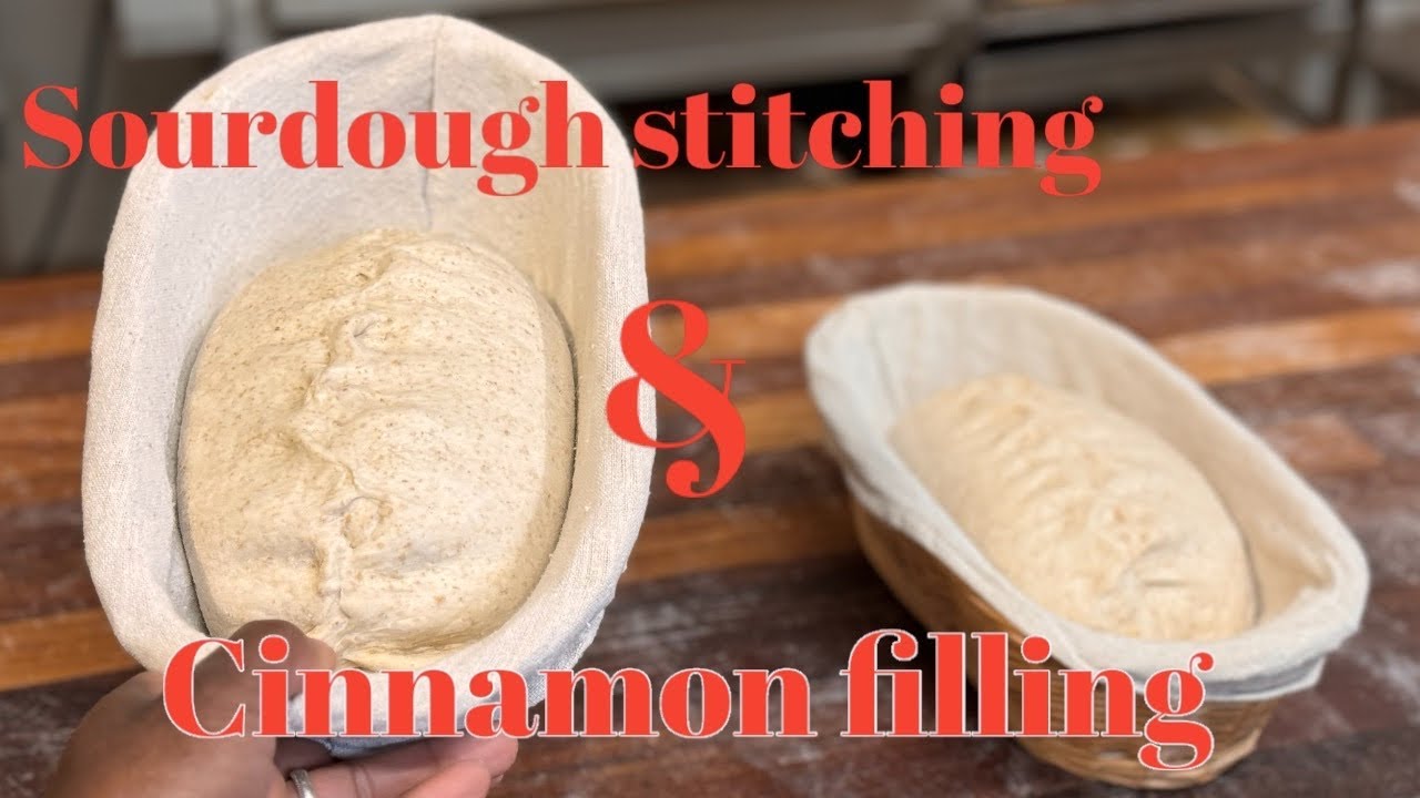 The new sourdough stitching technique and cinnamon-filling recipe do not leak out #sourdough # ...