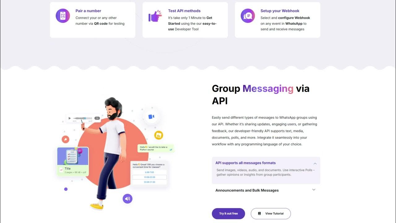 Demo: Powerful WhatsApp API for Developers | Whapi.Cloud - YouTube