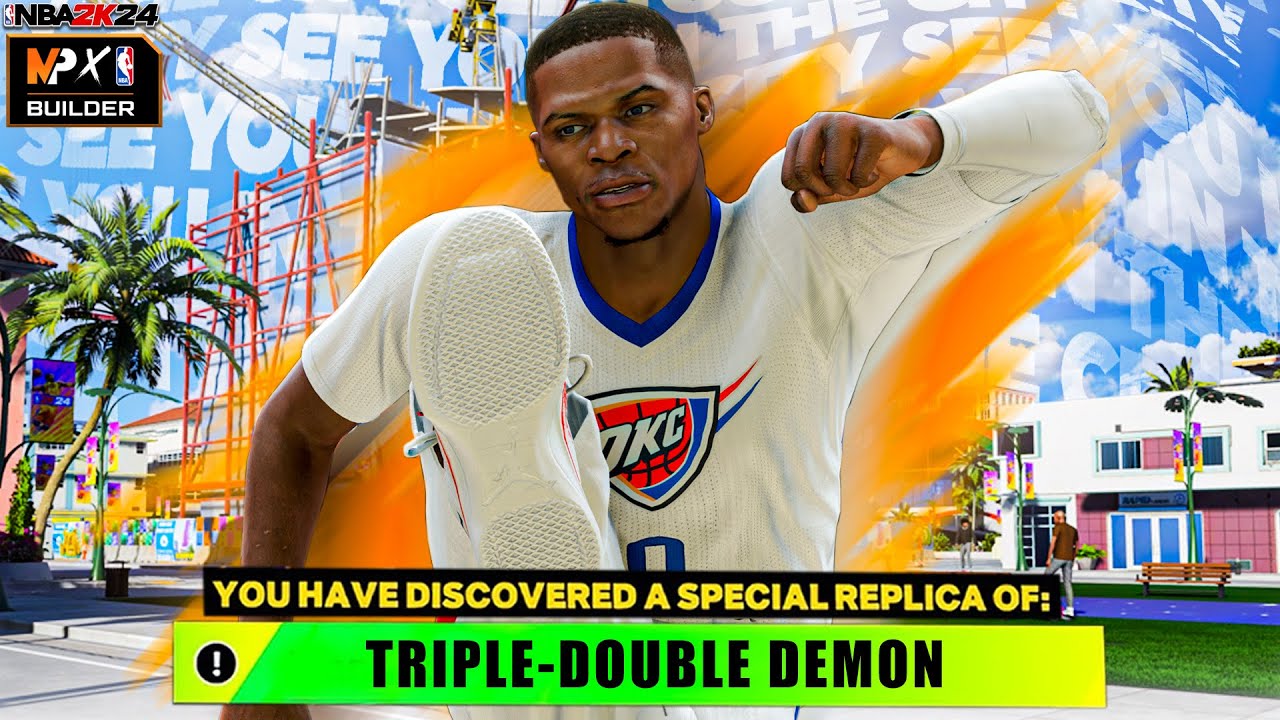 *NEW* PRIME RUSSELL WESTBROOK BUILD Comes To The REC CENTER In NBA 2K24 ...