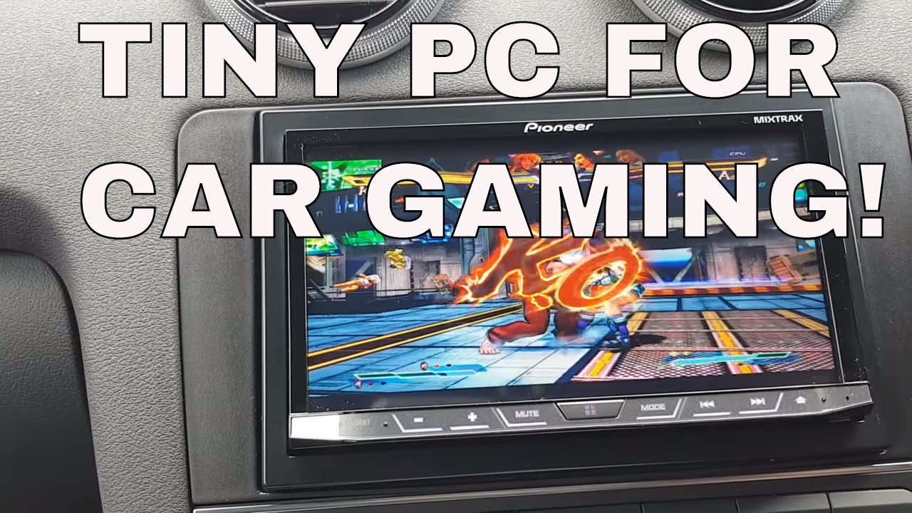 Intel Compute Car PC Pt1, Gaming in car with a tiny PC! & Cortana - YouTube