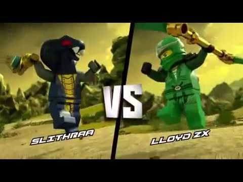 Lego Ninjago 2012 Lloyd vs  Slithraa Commercial