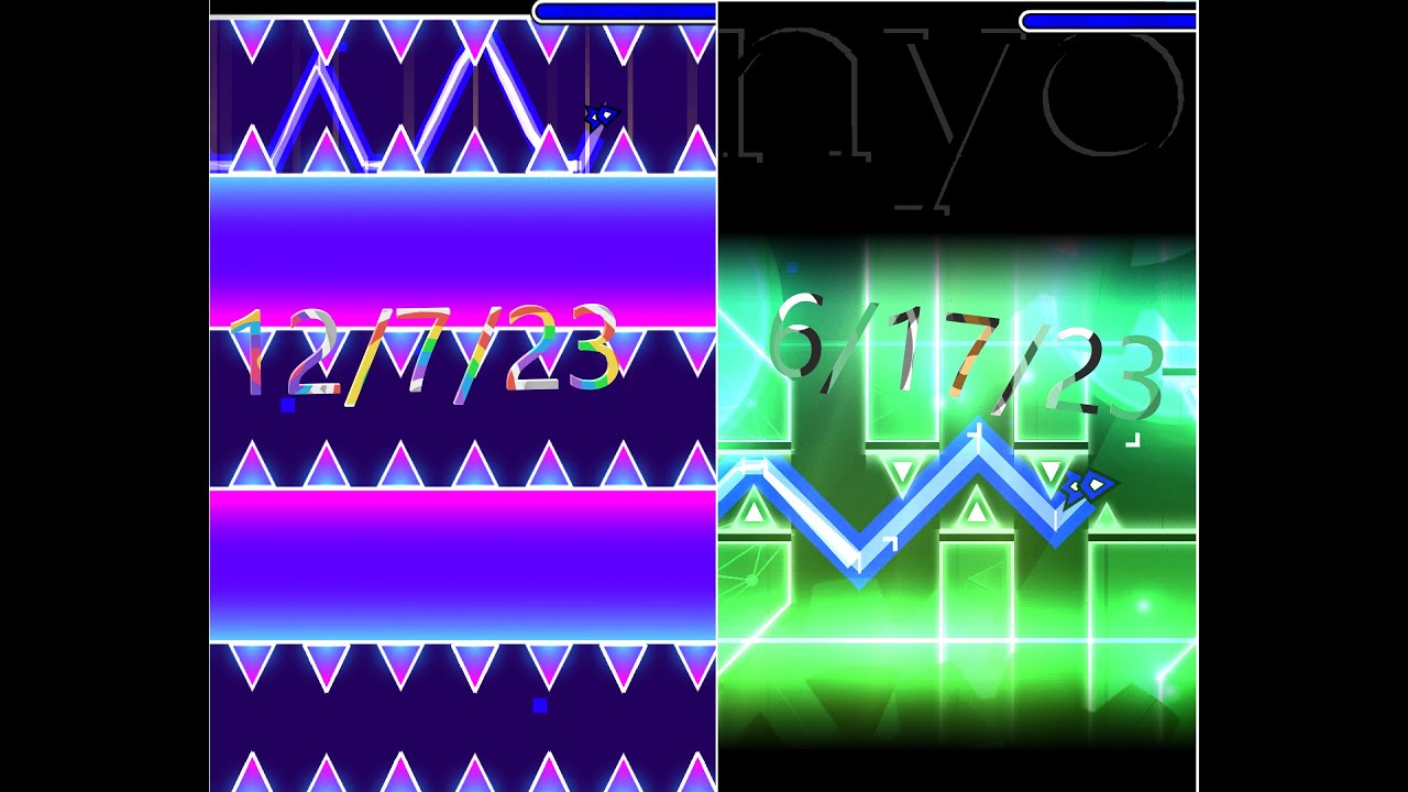 Every Top 1 Second Challenge in Geometry Dash (11/30/22 - 6/17/23 ...