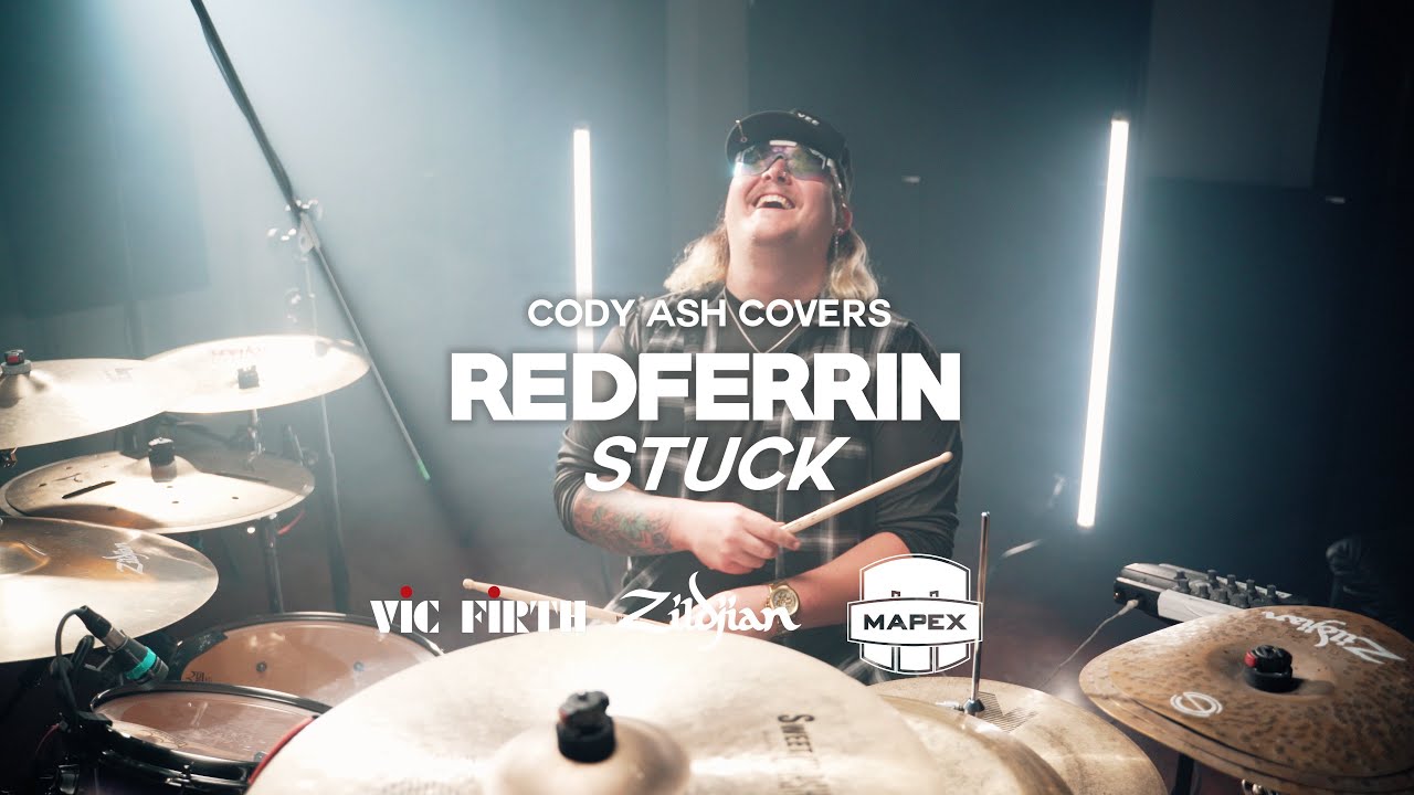 Redferrin - Stuck | Cody Ash Drums Cover - YouTube