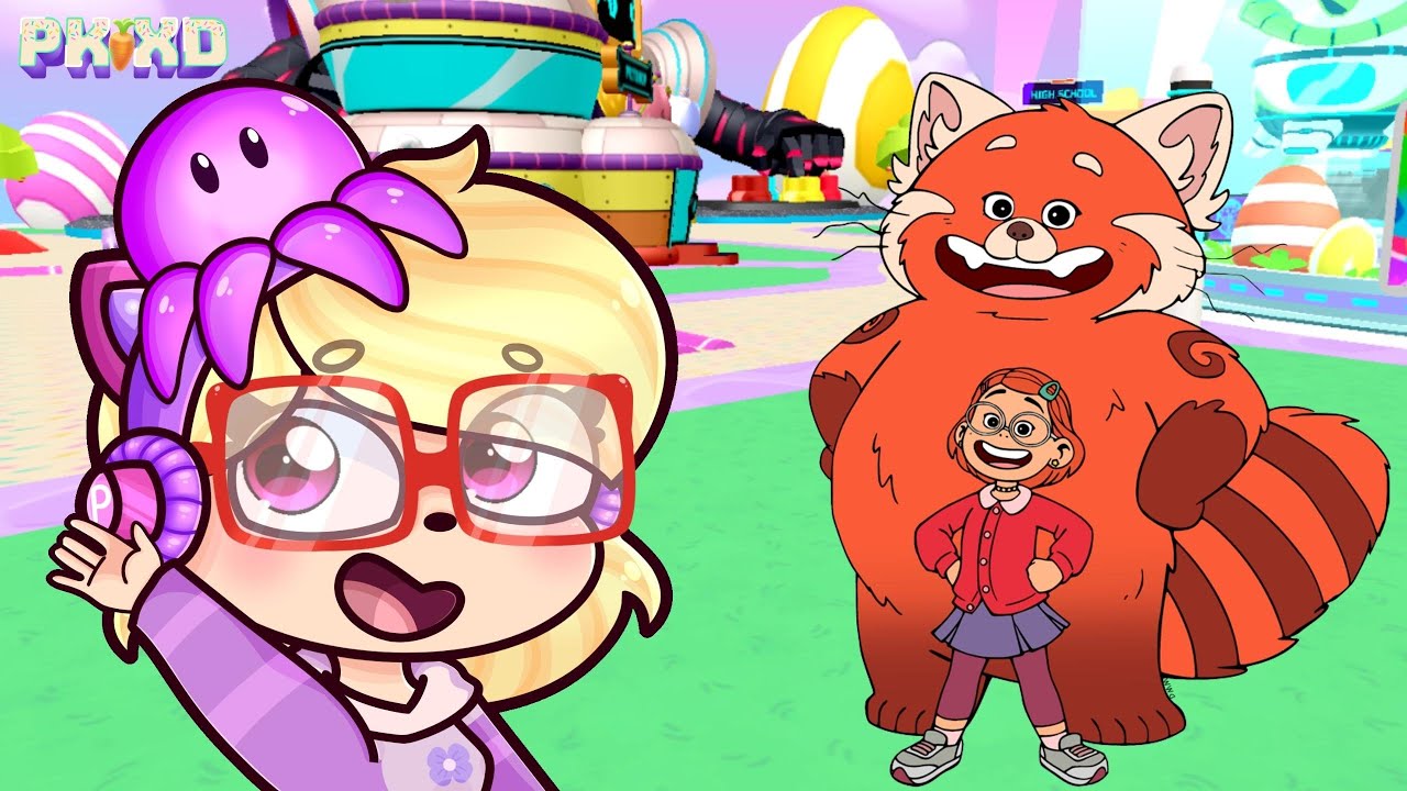 🦊¡NOS CONVERTIMOS EN MEY LEE! 🦊*turning red la película* - YouTube