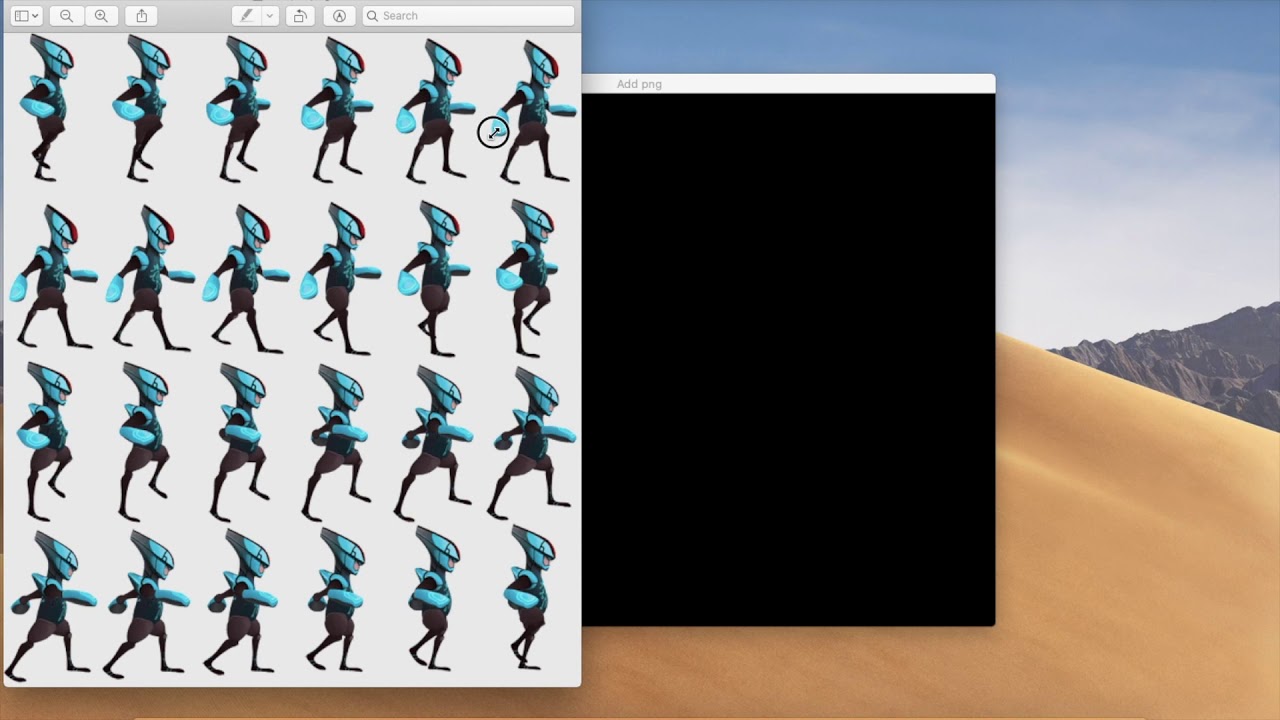 Use sprite sheet [ gontuz/prototype - golang] - YouTube