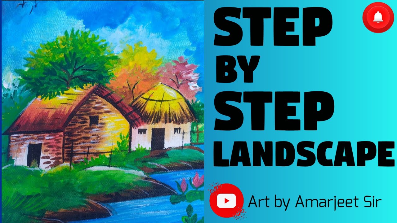 Step by Step Landscape (FOR PRACTICAL EXAMINATION OF CLASS 11TH AND ...
