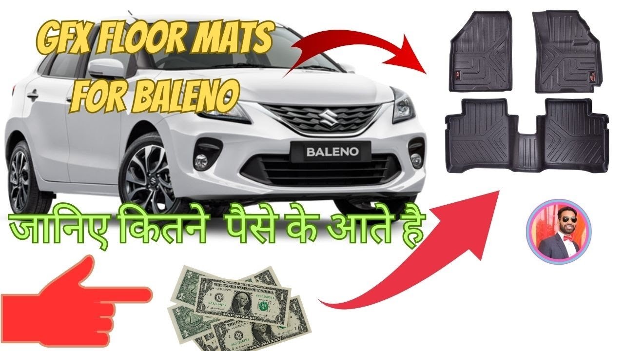 Baleno GFX Floor mats || Baleno GFX Boot Space Mat || Baleno Floor mats ...