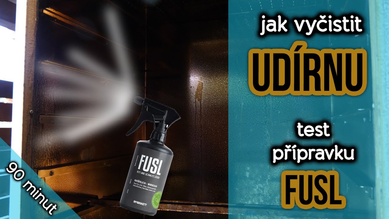 Jak vyčistit udírnu, aneb čistič FUSL v akci :) #85 | #fusl # ...