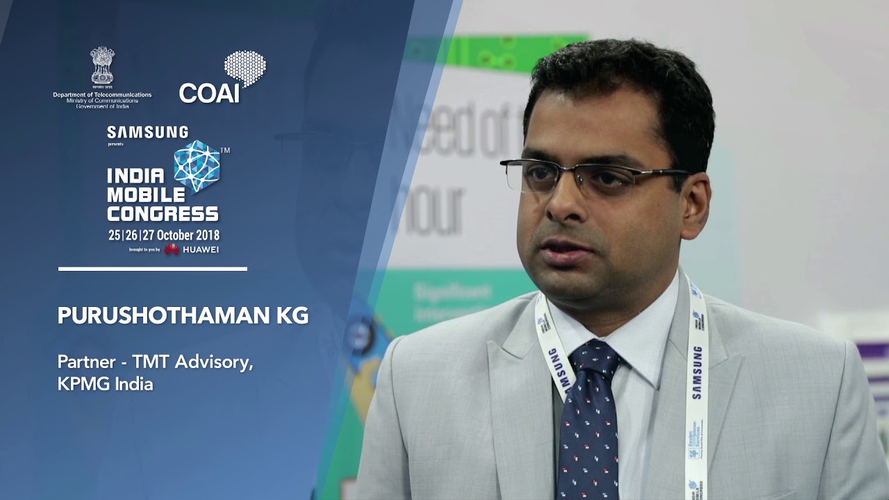 Mr. Purushothaman KG, Partner - TMT Advisory, KPMG India at India ...
