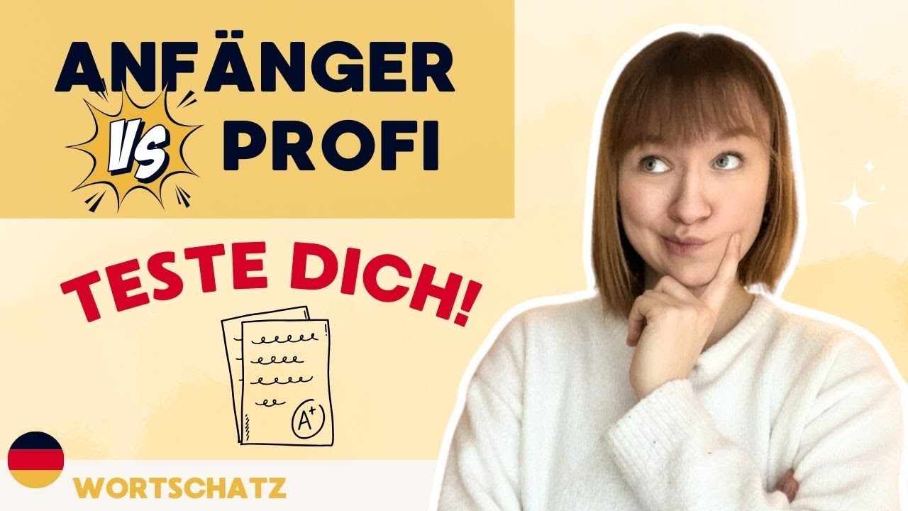 ANFÄNGER vs. FORTGESCHRITTEN | Sich auf Deutsch vorstellen | 7 FRAGEN ...