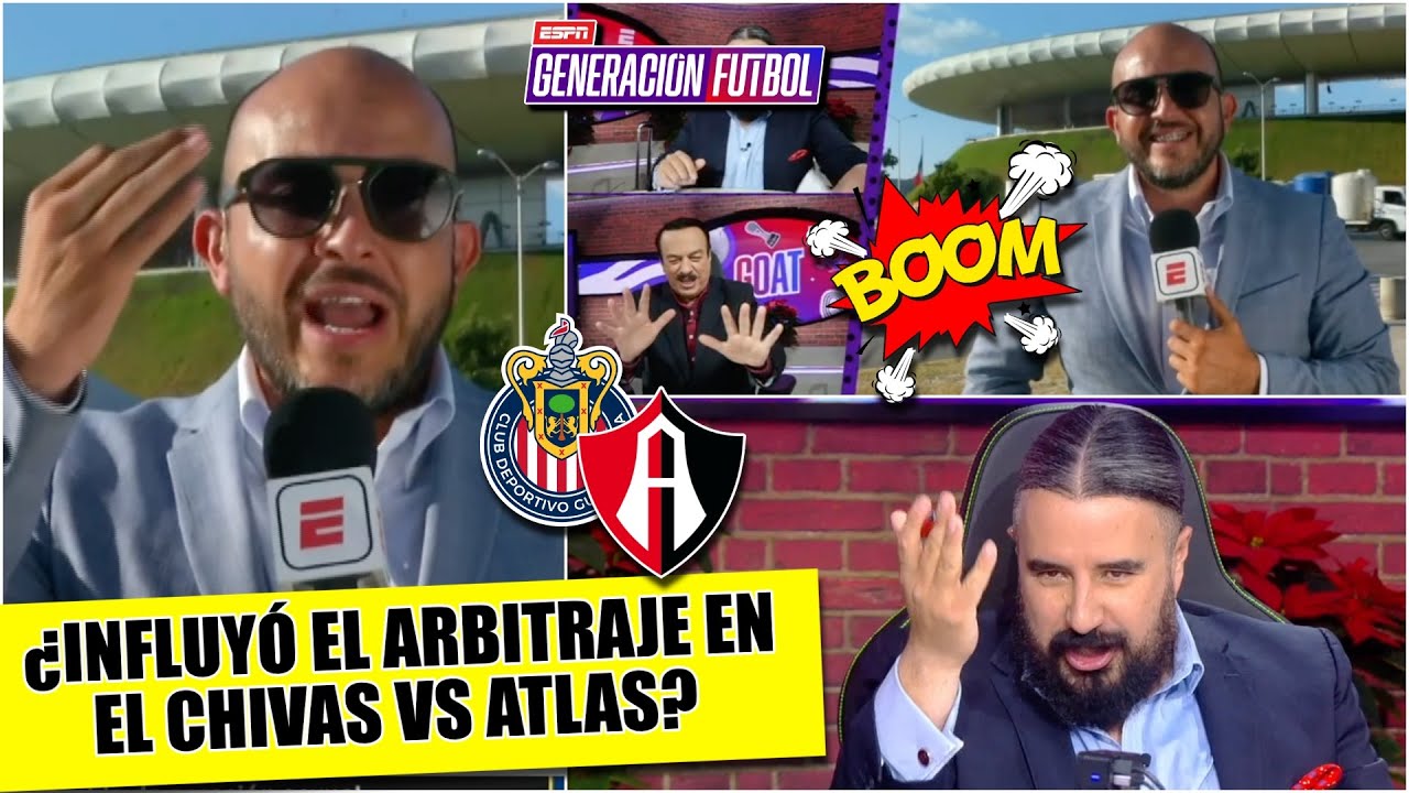 Jesús Bernal DESATÓ POLÉMICA: Ganó DOBLE MORAL ROJINEGRA. Hubo ayuda ...