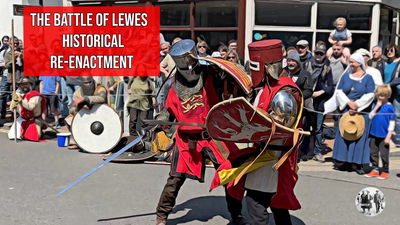 The Battle of Lewes - Historical Re-enactment - YouTube