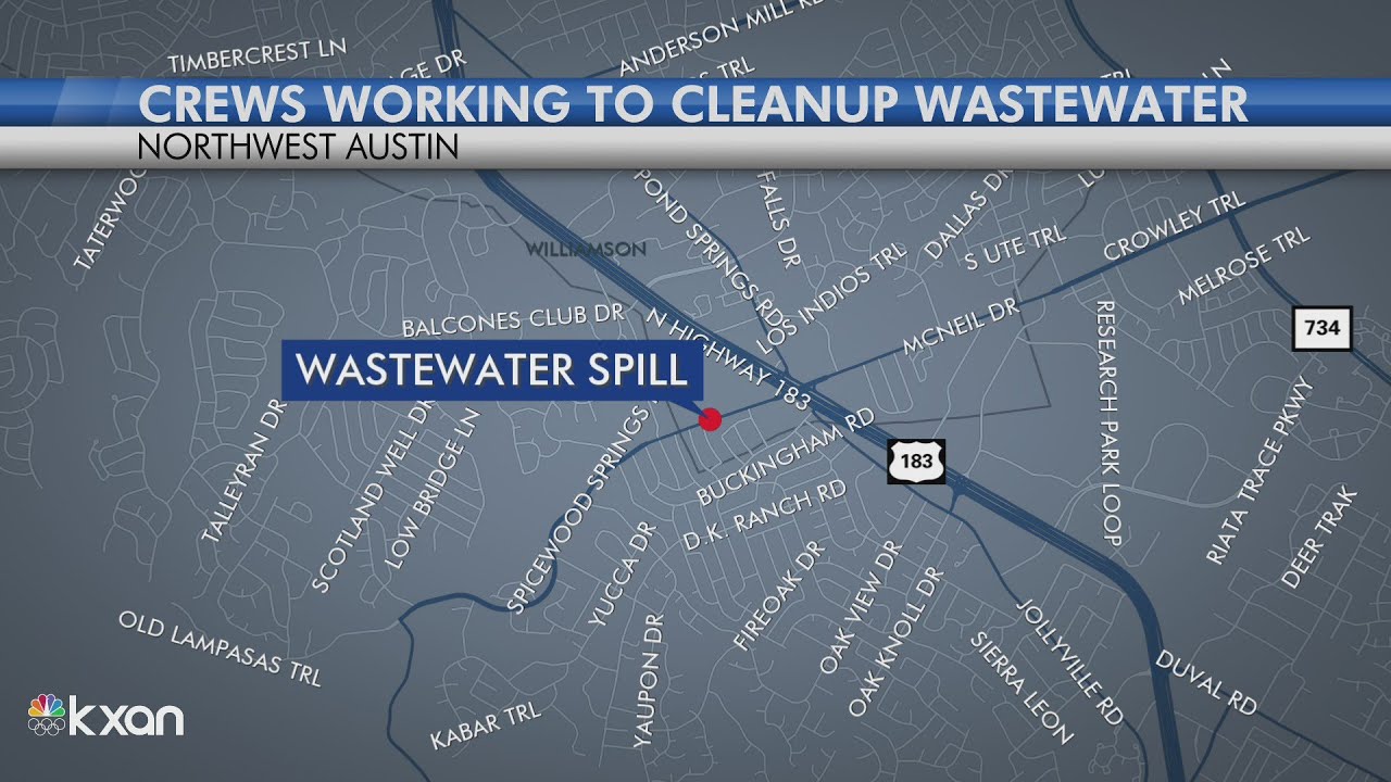 Austin Water crews work to repair wastewater overflow caused by power ...