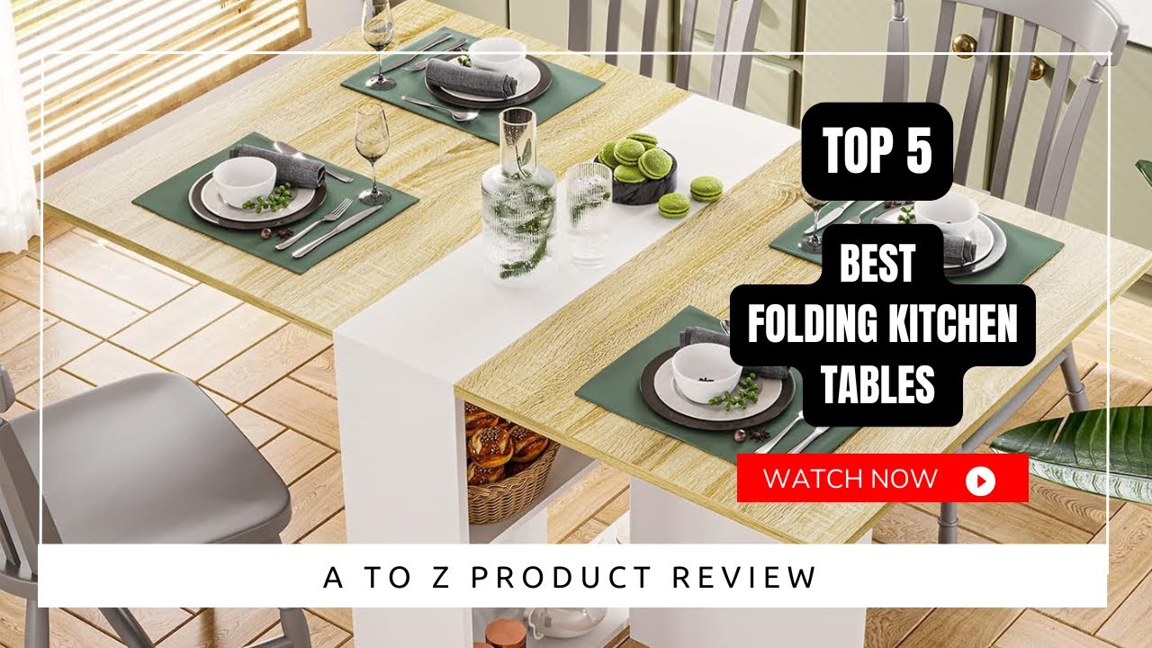 Best Folding Kitchen Tables On Amazon / Top 5 Product ( Reviewed ...
