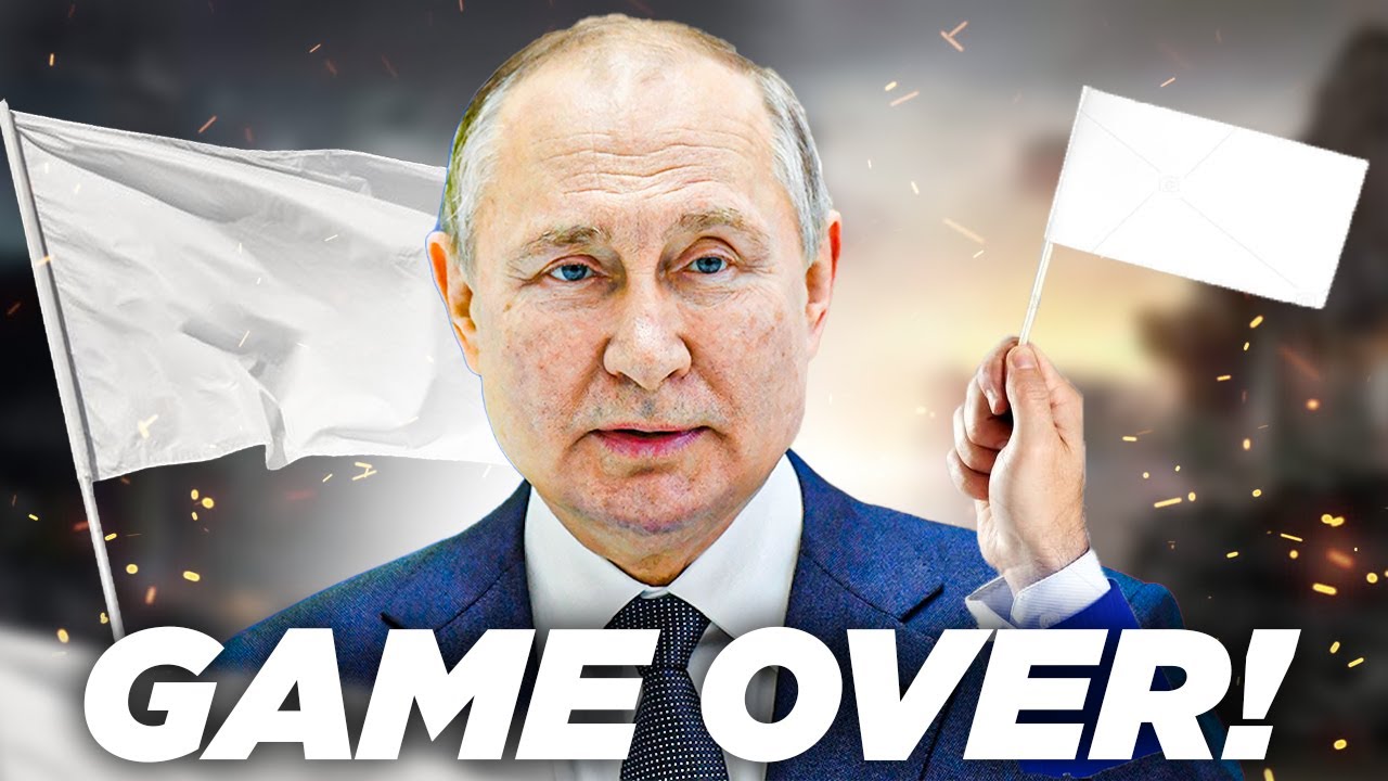 Russian Troops Raise White Flag in Surrender to Ukraine! - YouTube