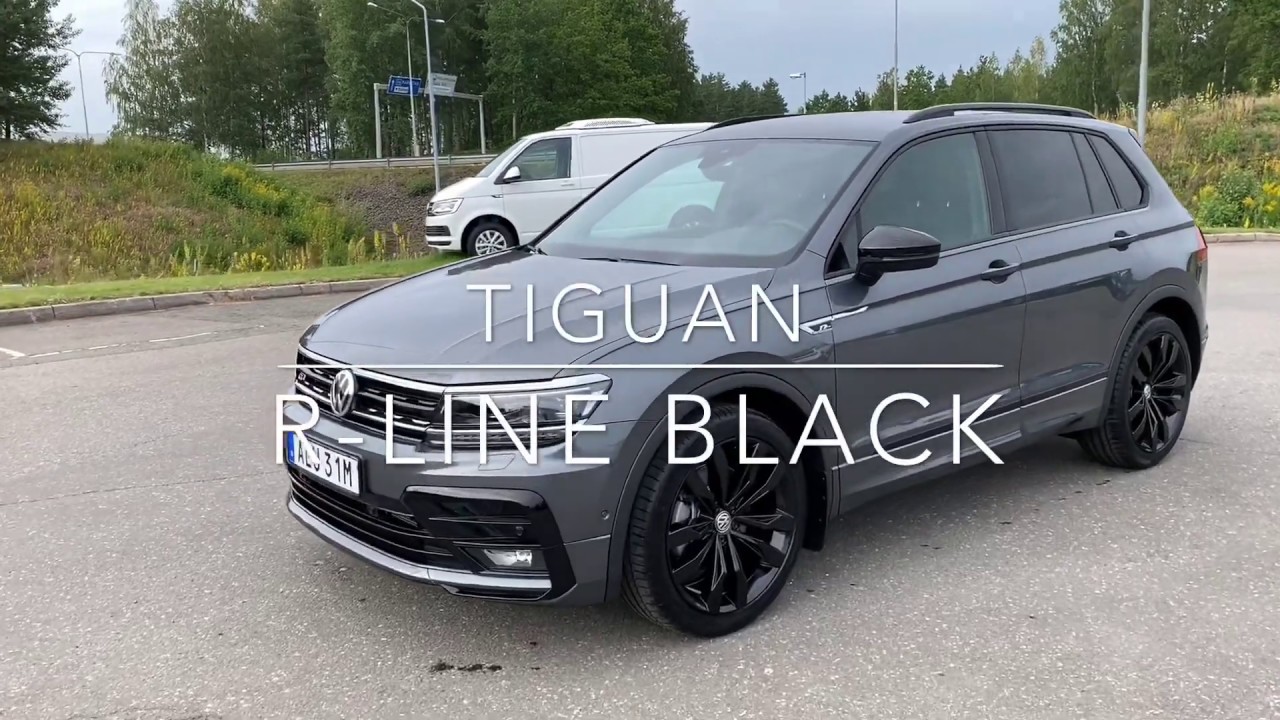 Volkswagen Tiguan R-Line Black Indium Grey 20” Suzuka - YouTube