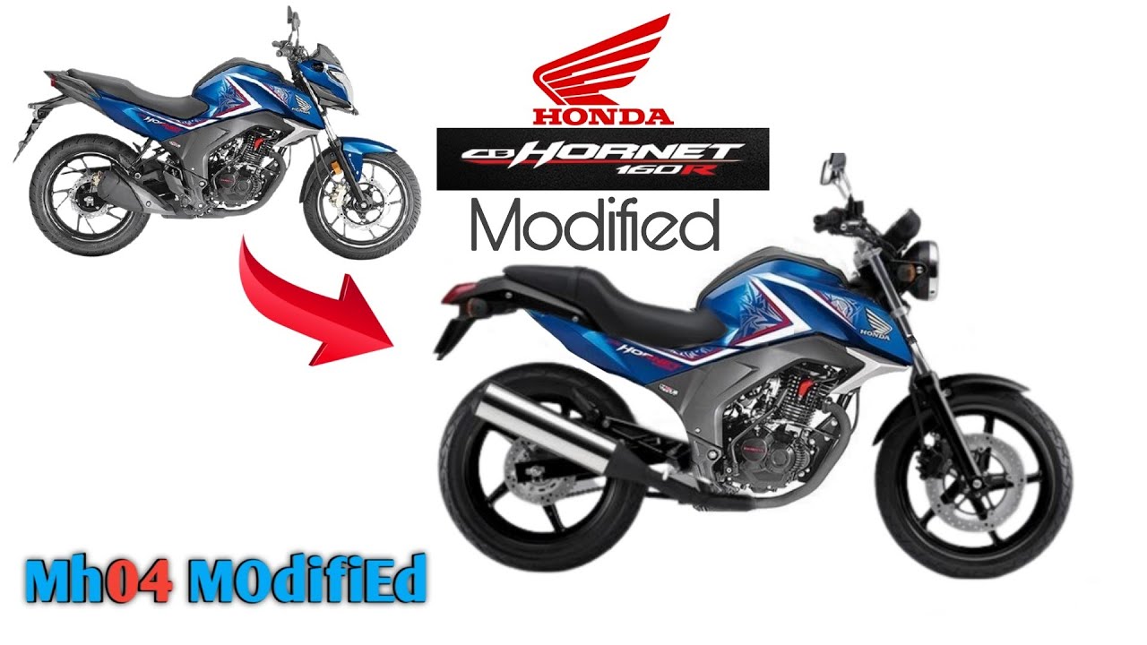 Honda Hornet Modified 2021 || Mh04 Modified - YouTube