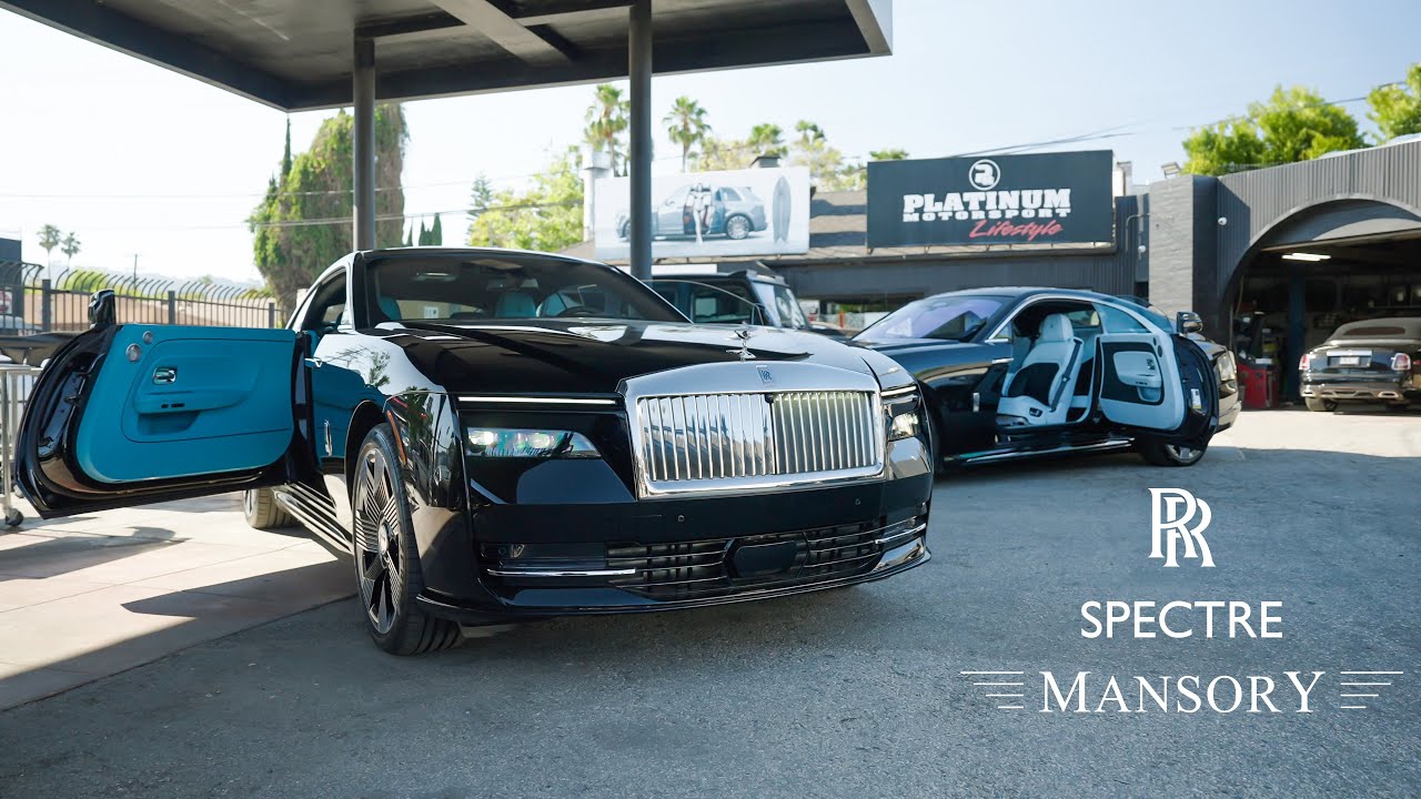 Mansory Rolls Royce Spectre 1st In The US - YouTube