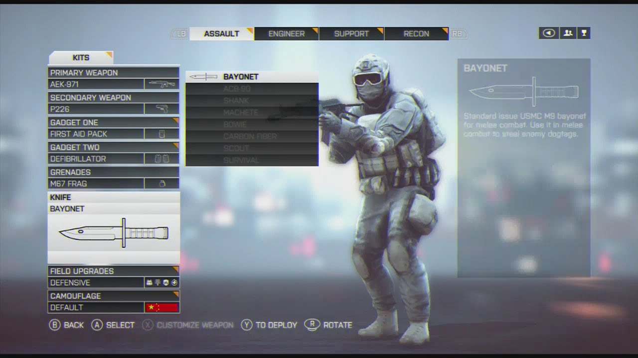 Battlefield 4 - AEK-971 Gameplay | Live Commentary - YouTube