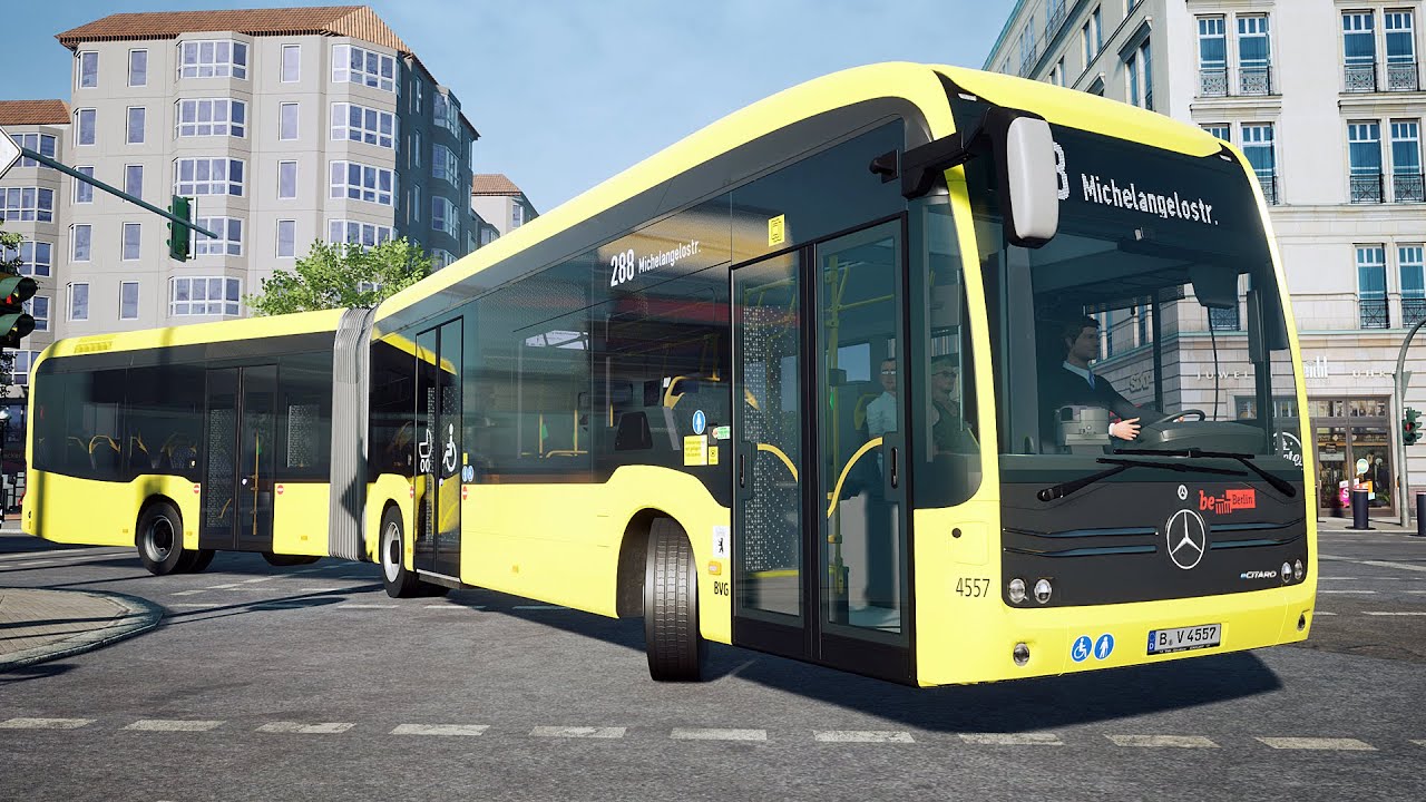 The BUS | Mercedes-Benz eCitaro | Line 288 - YouTube