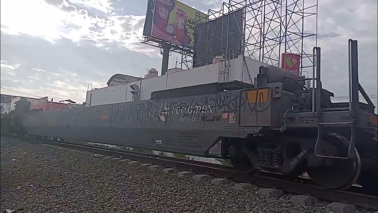 Intermodal Mexicali México FXE 4010 Rumbo Sur - YouTube