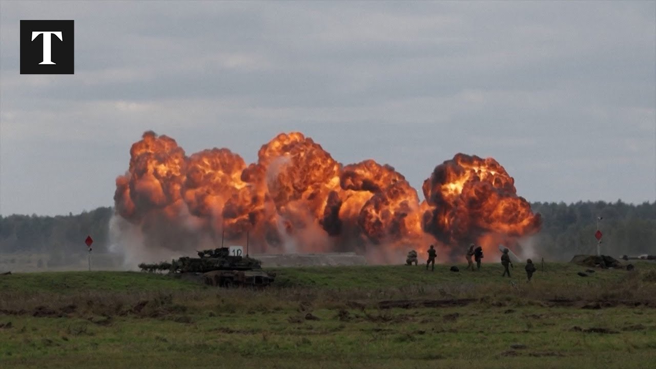 Nato Forces Show Off Firepower In Poland After Russian Zapad Exercises ...