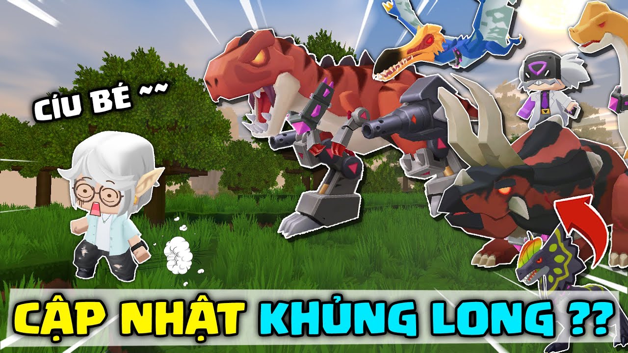 MINI WORLD: CẬP NHẬT KHỦNG LONG VÀ HÀNH TINH MỚI TRONG ??? #miniworld # ...