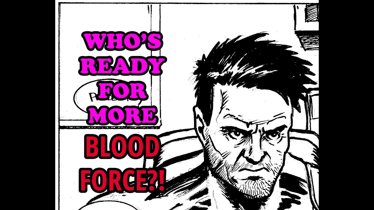 Blood Force- Issue 2, Page 1: Time to start drawing a new issue - YouTube