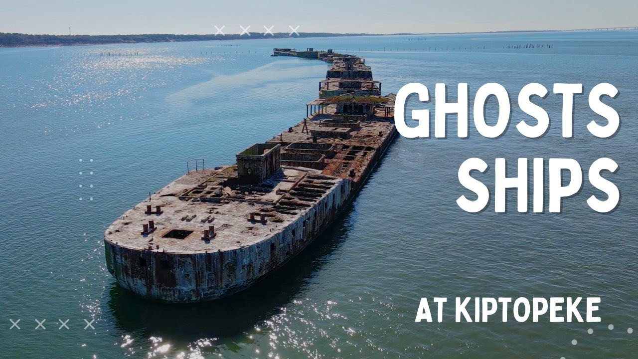 Kiptopeke State Park: Ghost Ships spotted near Virginia Beach - YouTube