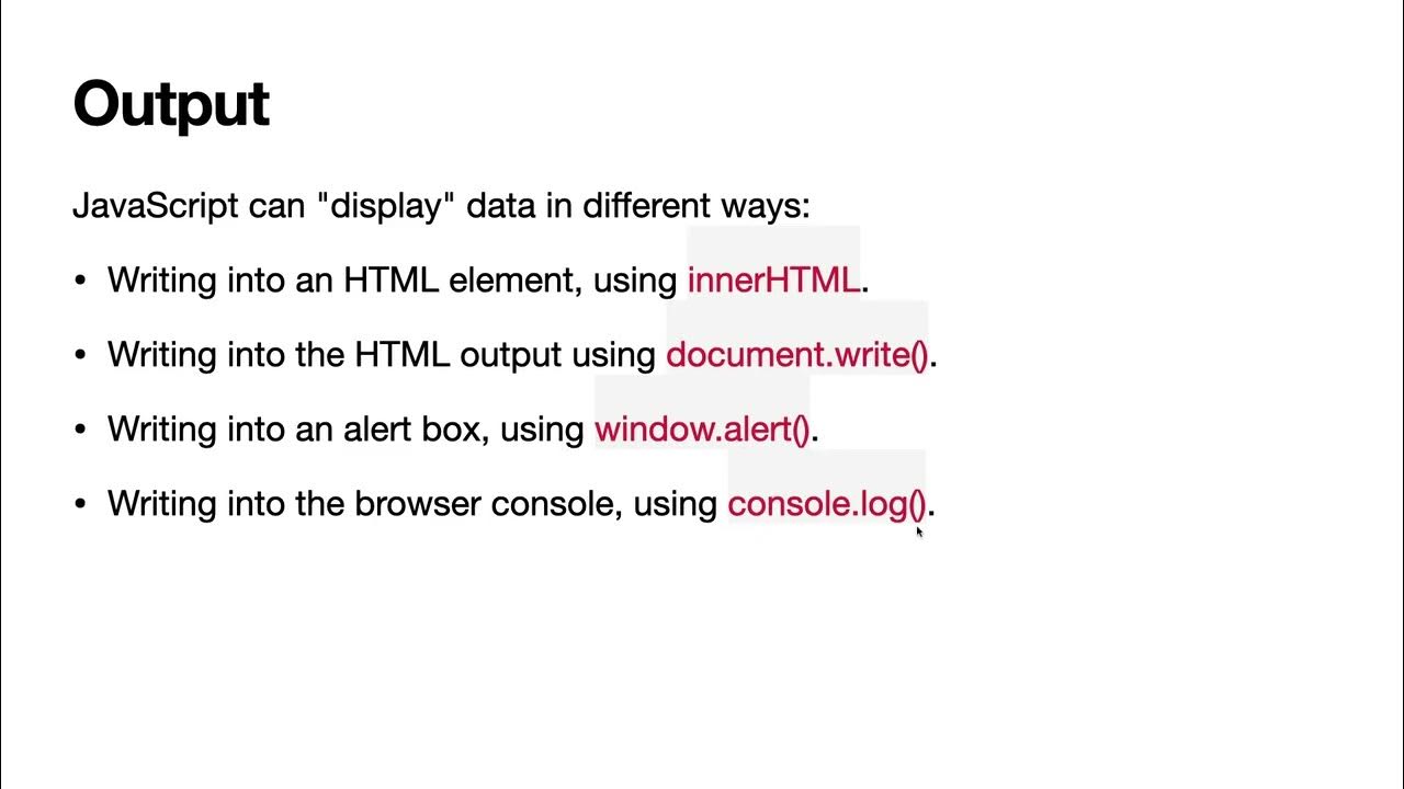 lecture 6 javascript part 1 - YouTube