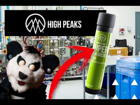 High Peaks Disposable Vape Pen Super Sour Diesel Review with Spicy ...