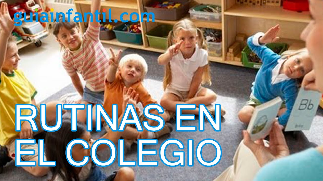 Rutinas de los primeros días de colegio - YouTube