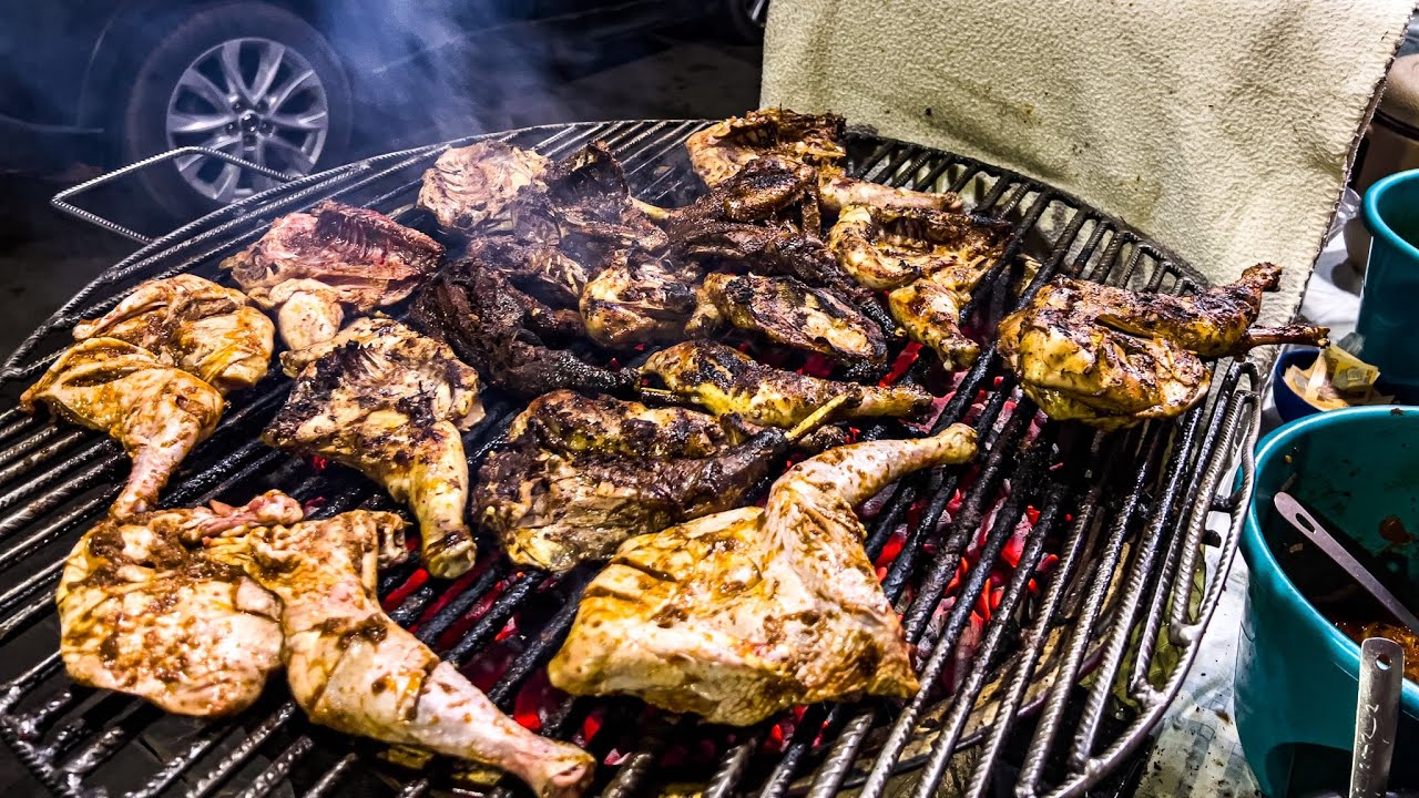 Last Night In The Beautiful City Of Lome Togo - Night Street Food In ...