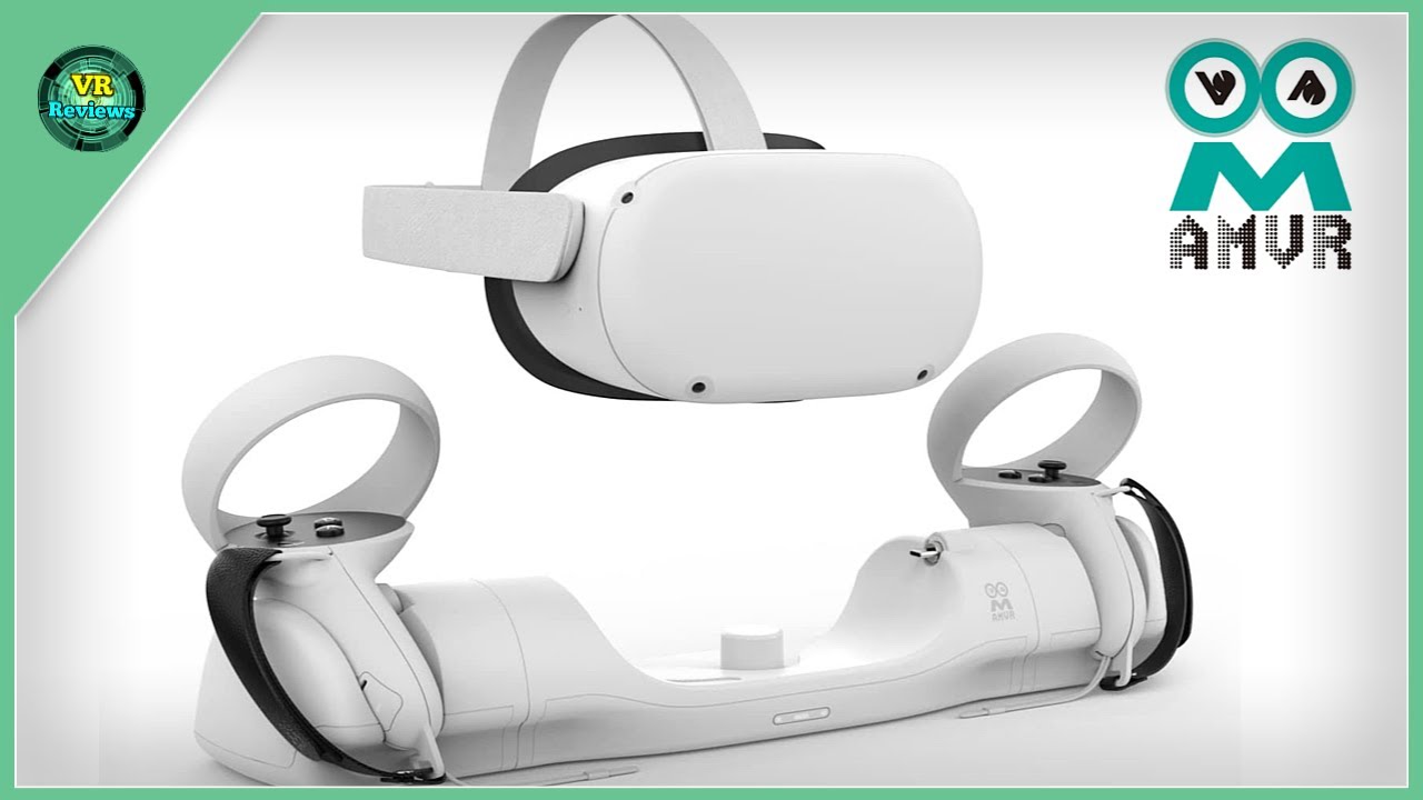 AMVR Charging Dock Accessory Quest 2 Review. Recharges Headset ...
