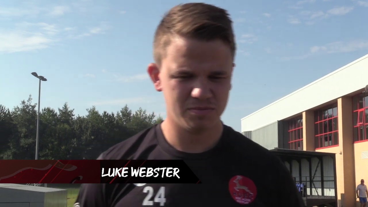 Luke Webster Chat regarding Pre Season - YouTube