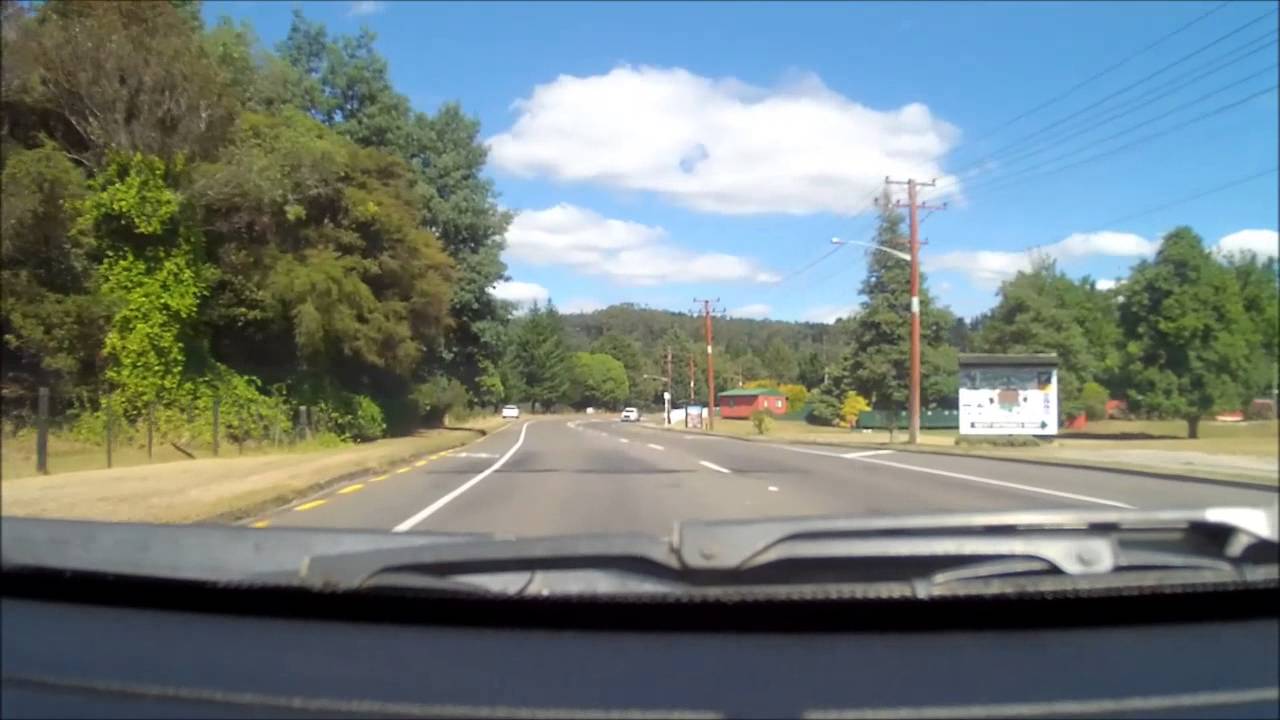 Quick drive around Rotorua - YouTube